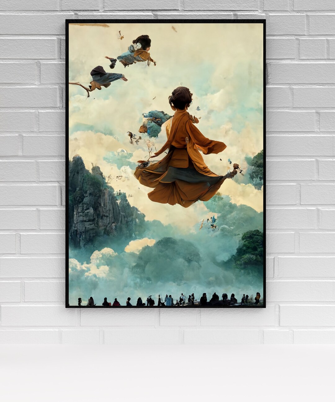 Illustration of Airbending Avatar the Last Airbender Poster - Etsy