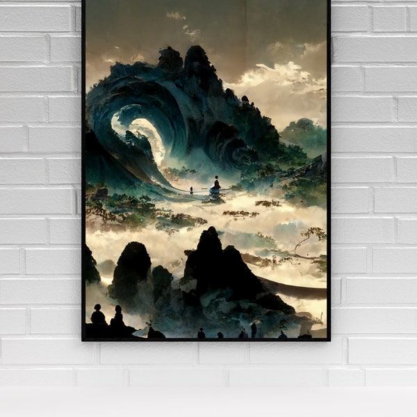 Avatar the last airbender poster art - Etsy France