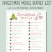 Christmas Card List Printable Checklist | Holiday Card Tracker ...