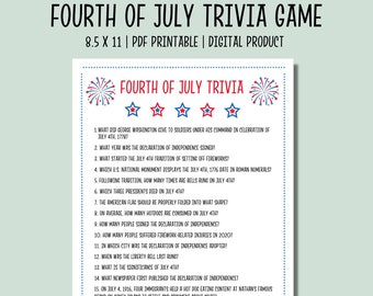 Fourth of July Word Scramble| July 4th Printable Party Game | July 4th ...