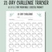 31 Day Challenge Tracker Printable | Habit Tracker | Goal Setting ...