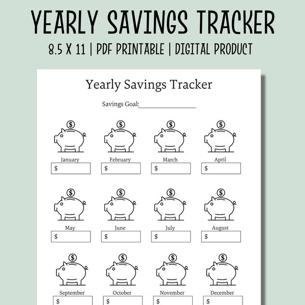50 Day Challenge Tracker Printable Printable Habit Tracker 50 Day Goal ...