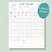 75-day Challenge Tracker Printable | Habit Tracker | Goal Tracker ...