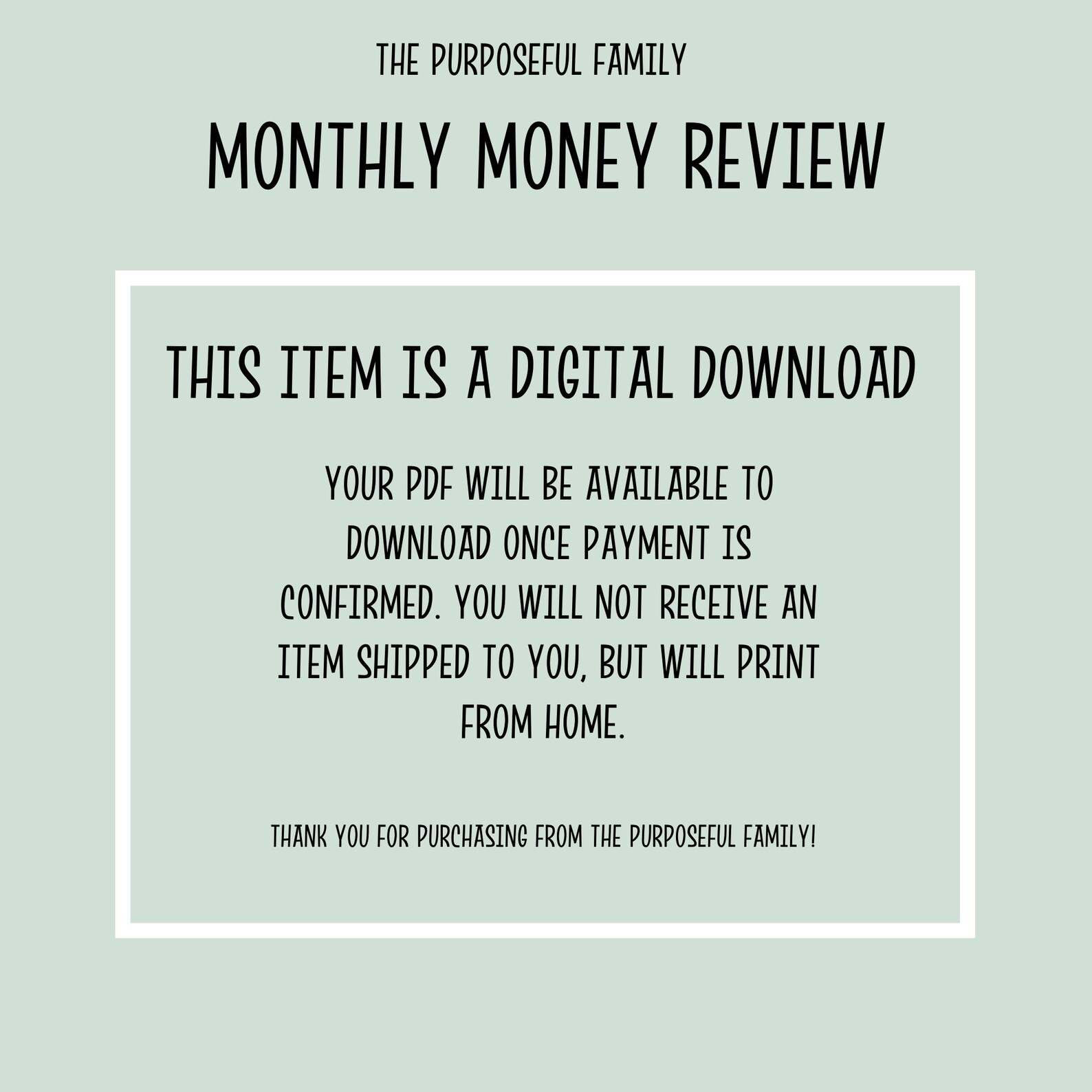 Monthly Money Review | Monthly Financial Reflection | Monthly Financial ...