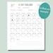 31 Day Challenge Tracker Printable | Habit Tracker | Goal Setting ...