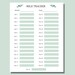 Monthly Mile Tracker | Running Tracker | Walking Tracker | Exercise ...