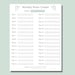 Monthly Water Tracker Printable | Water Intake Template | Downloadable ...