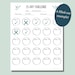 25-day Challenge Tracker Printable | Habit Tracker | Goal Tracker ...