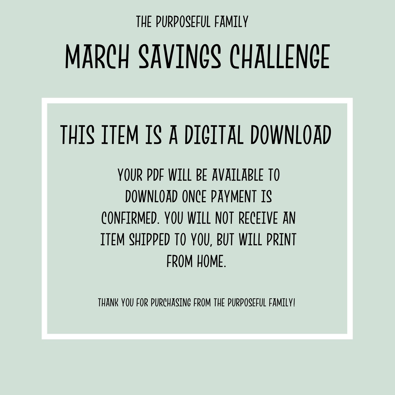 March Savings Challenge Tracker | Money Savings Challenge Printable ...