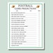 Super Bowl Predictions Game | Printable Super Bowl Party Game | Super ...