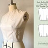 Plus Size Womens Slim Fit Bodice Block Digital PDF Sewing Pattern ...