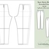 Plus Size Womens Slim Fit Bodice Block Digital PDF Sewing Pattern ...
