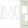Plus Size Womens Slim Fit Bodice Block Digital PDF Sewing Pattern ...