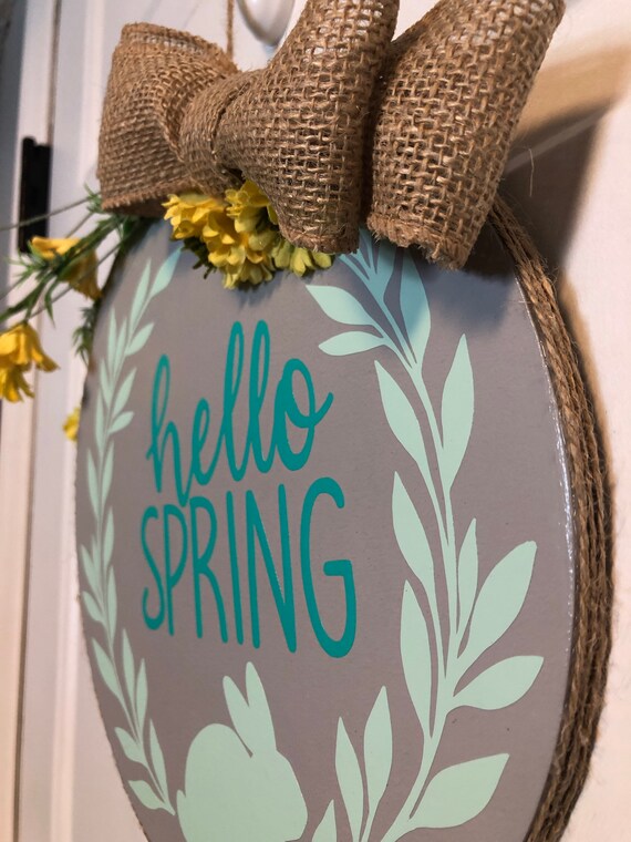 Signo de primavera: Hola primavera - Etsy España