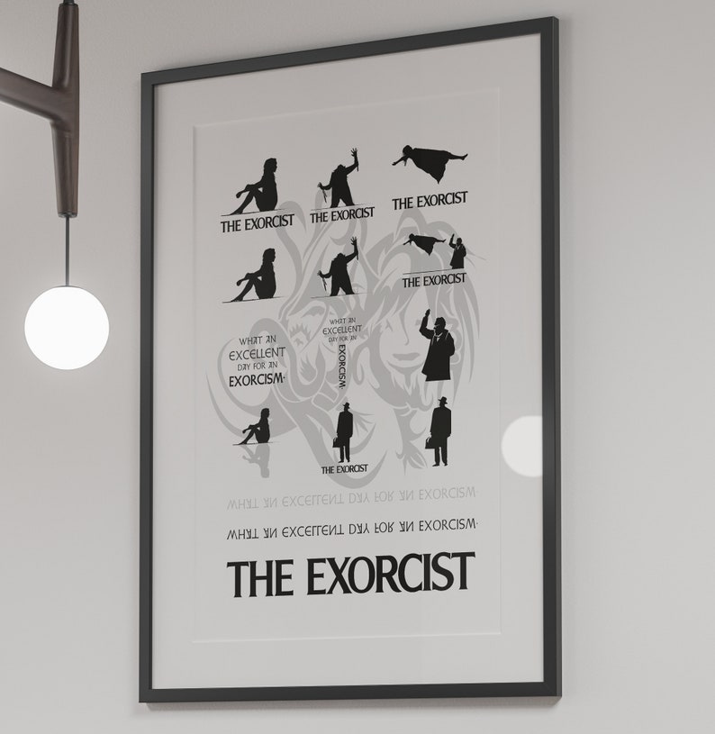 Set of Exorcist Silhouettes Exorcist Bundle SVG Clipart - Etsy