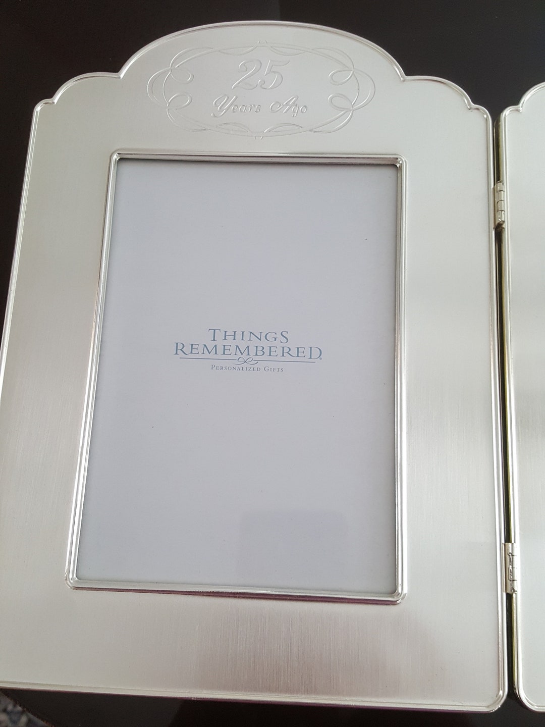 25th Anniversary Hinged Picture Frames - Etsy