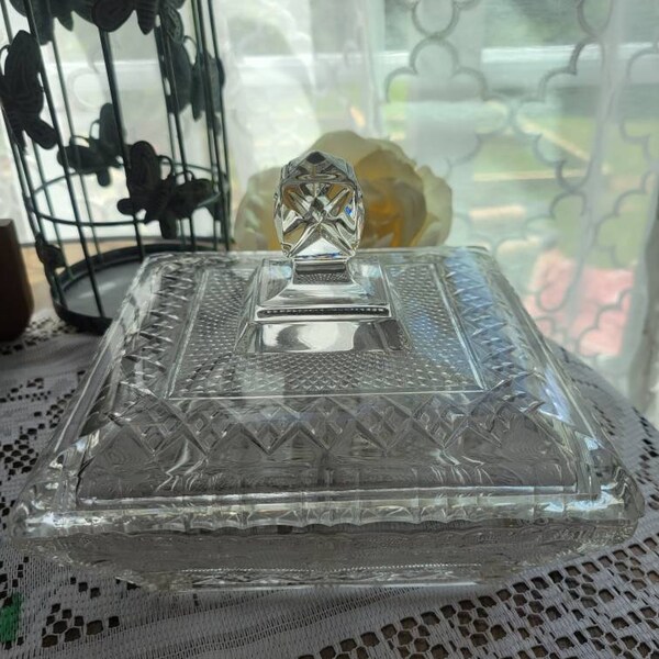 Crystal Candy Dish - Etsy