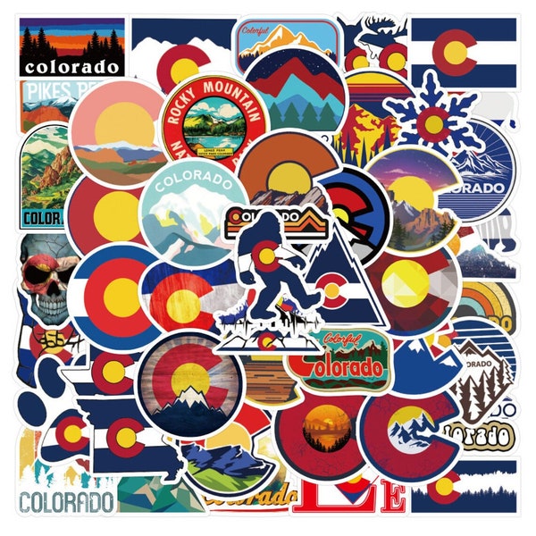 Colorado Stickers - Etsy