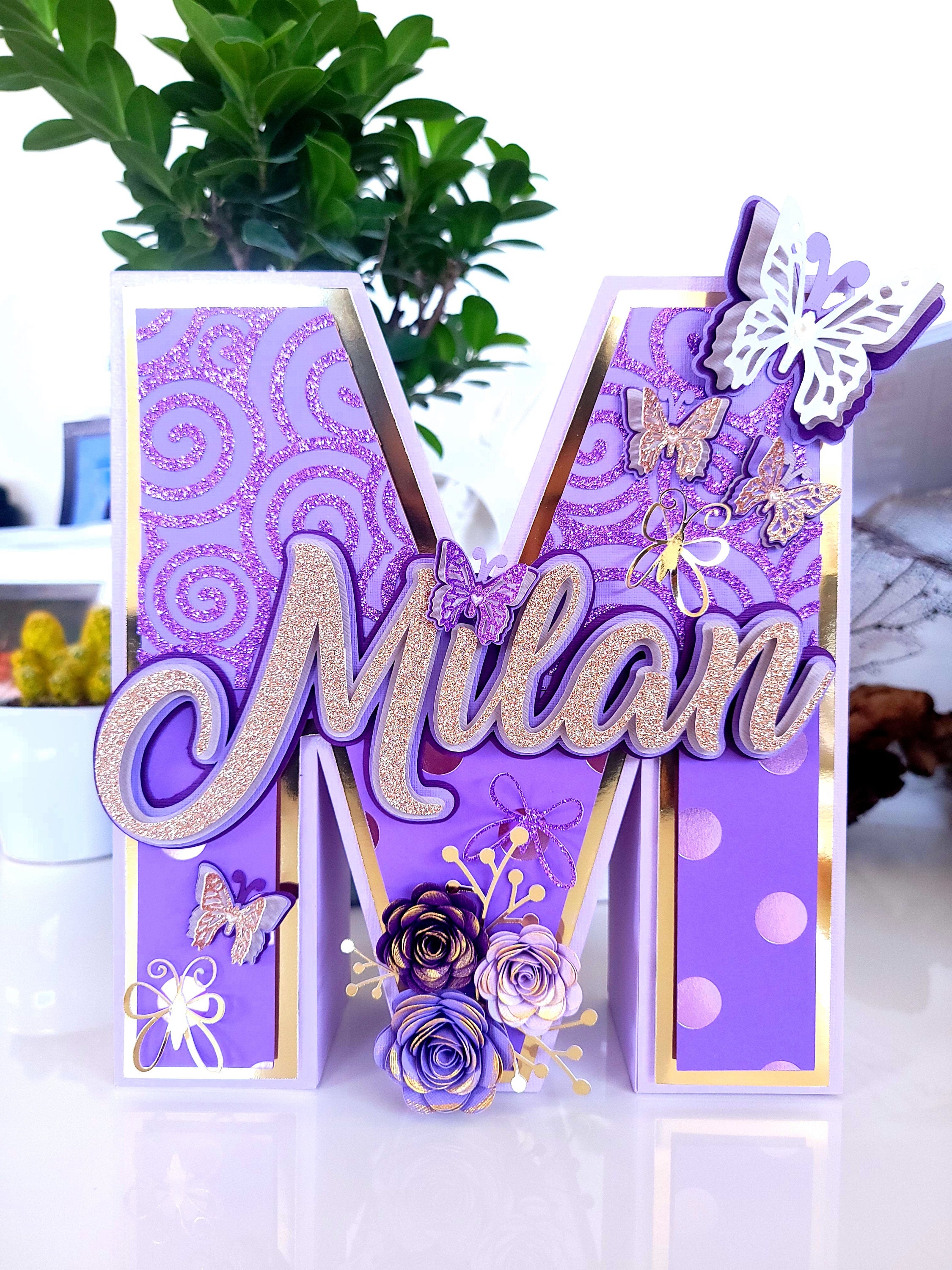 Personalized 3D Letters 3D Letters for Birthday Custom 3D - Etsy
