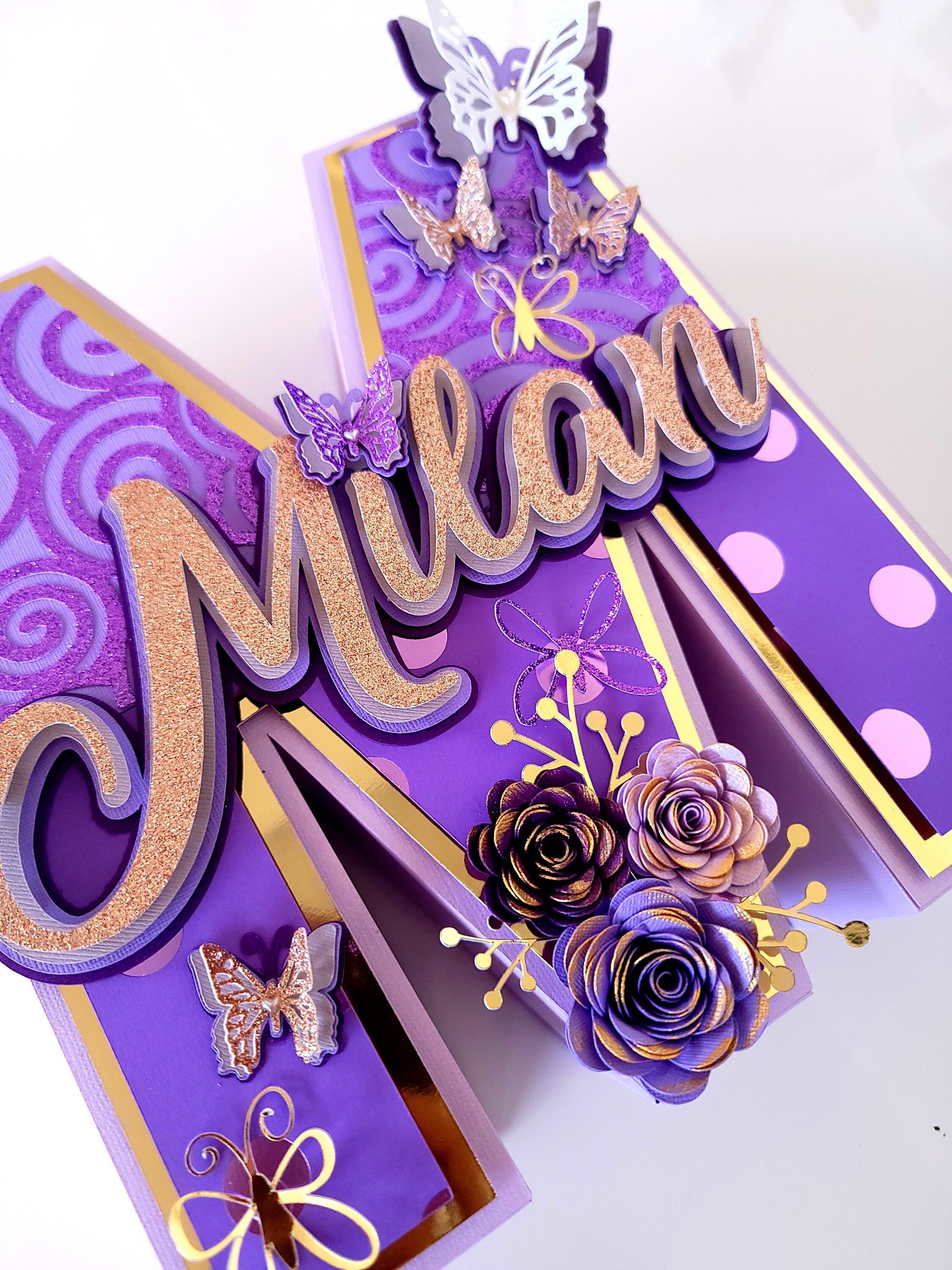 Personalized 3D Letters 3D Letters for Birthday Custom 3D - Etsy