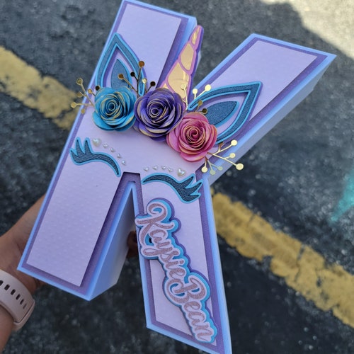 3D Letters SVG 3D Alphabet Letters A-Z Alphabet Die Cut - Etsy