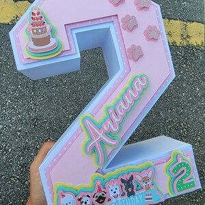 3D Numbers SVG, 3D Numbers Svg 0-9, Numbers Die Cut Template, SVG 3D ...