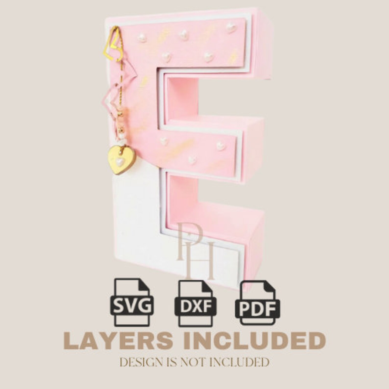 3D Letters SVG 3D Alphabet Letters A-Z Alphabet Die Cut - Etsy