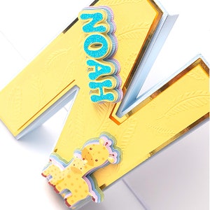 3D Letters, Personalized 3D Letters, Custom 3D Letters, 3D Letters ...