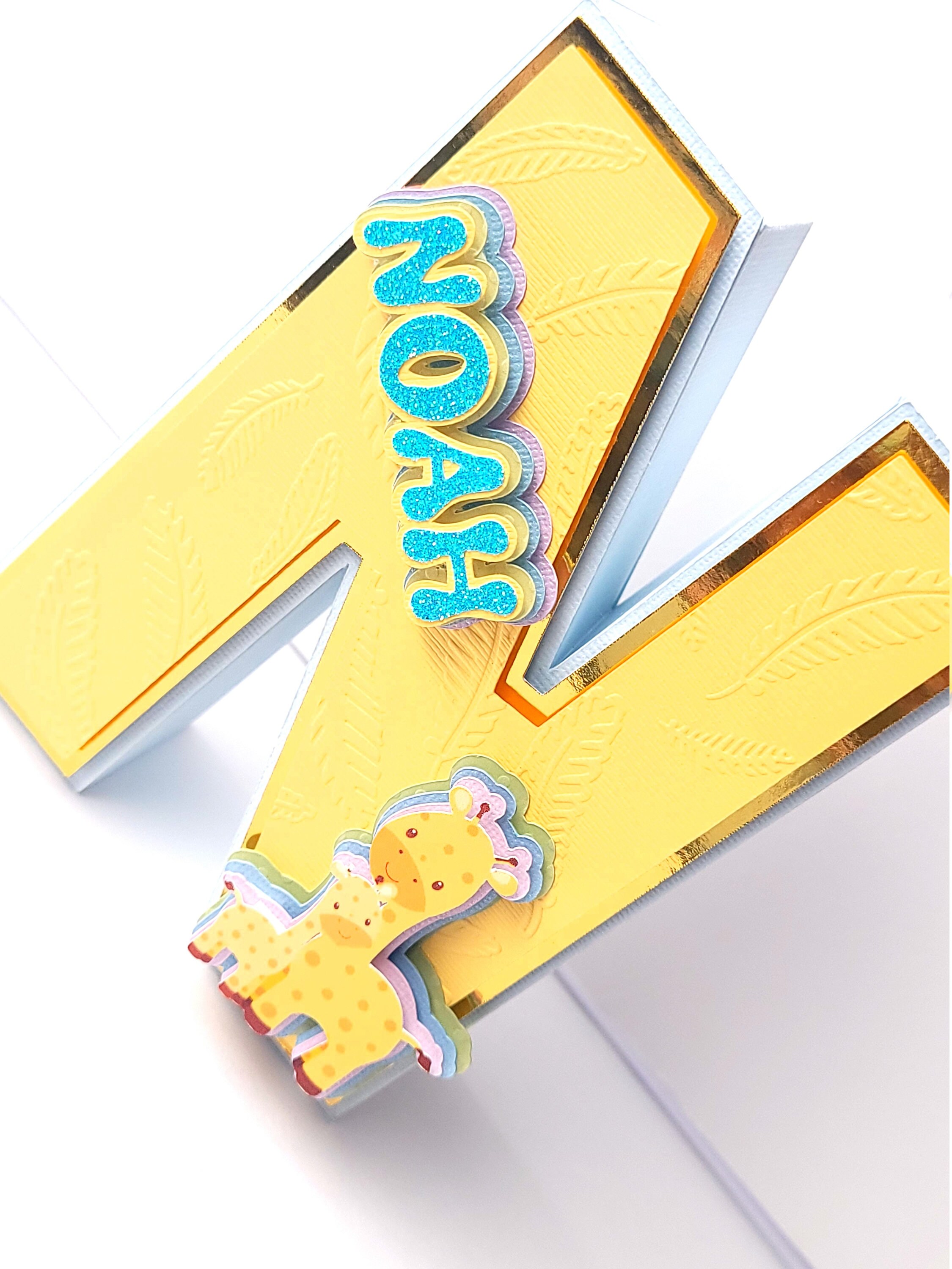 3D Letters Personalized 3D Letters Custom 3D Letters 3D - Etsy