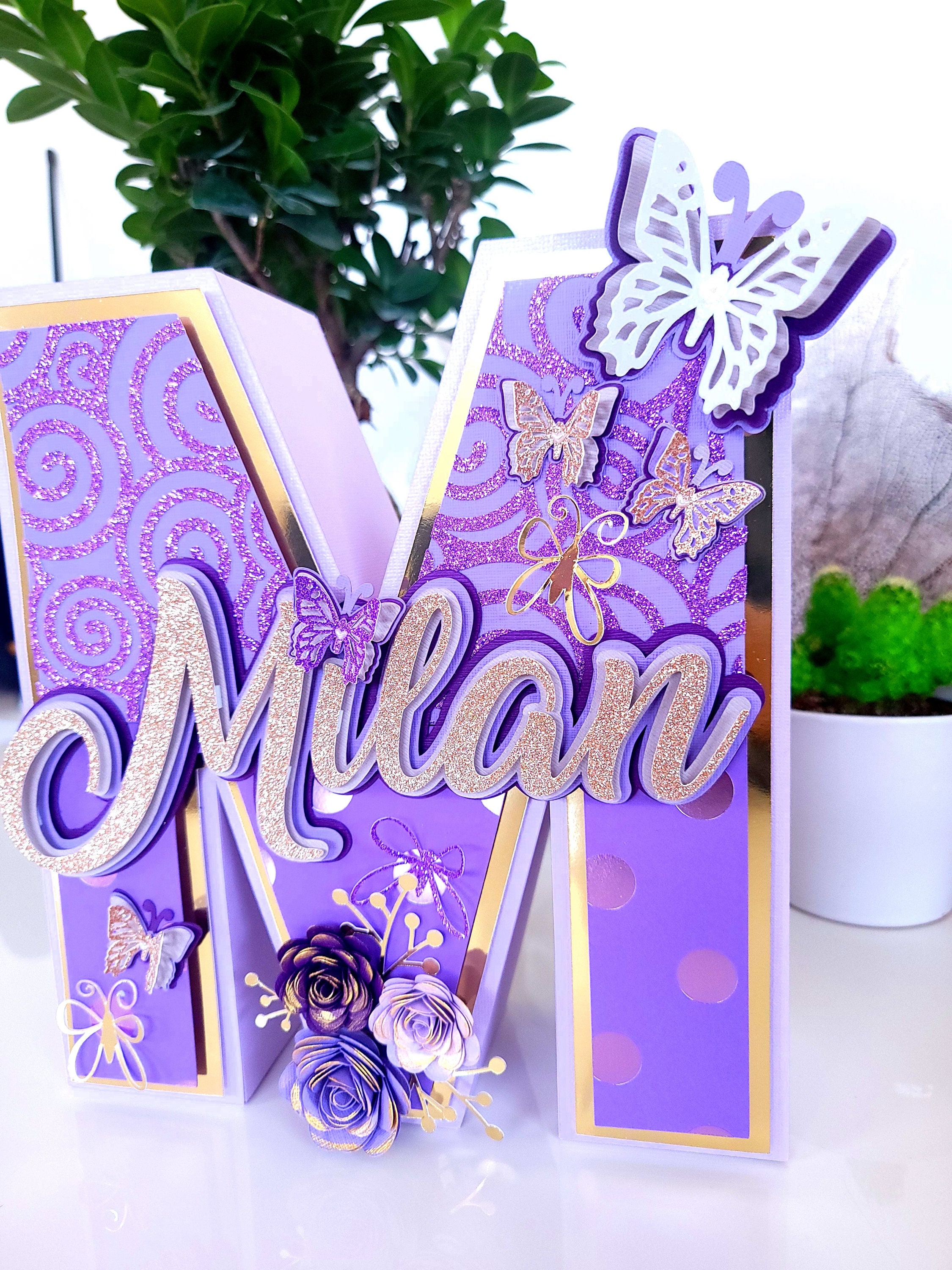 Personalized 3D Letters 3D Letters for Birthday Custom 3D - Etsy