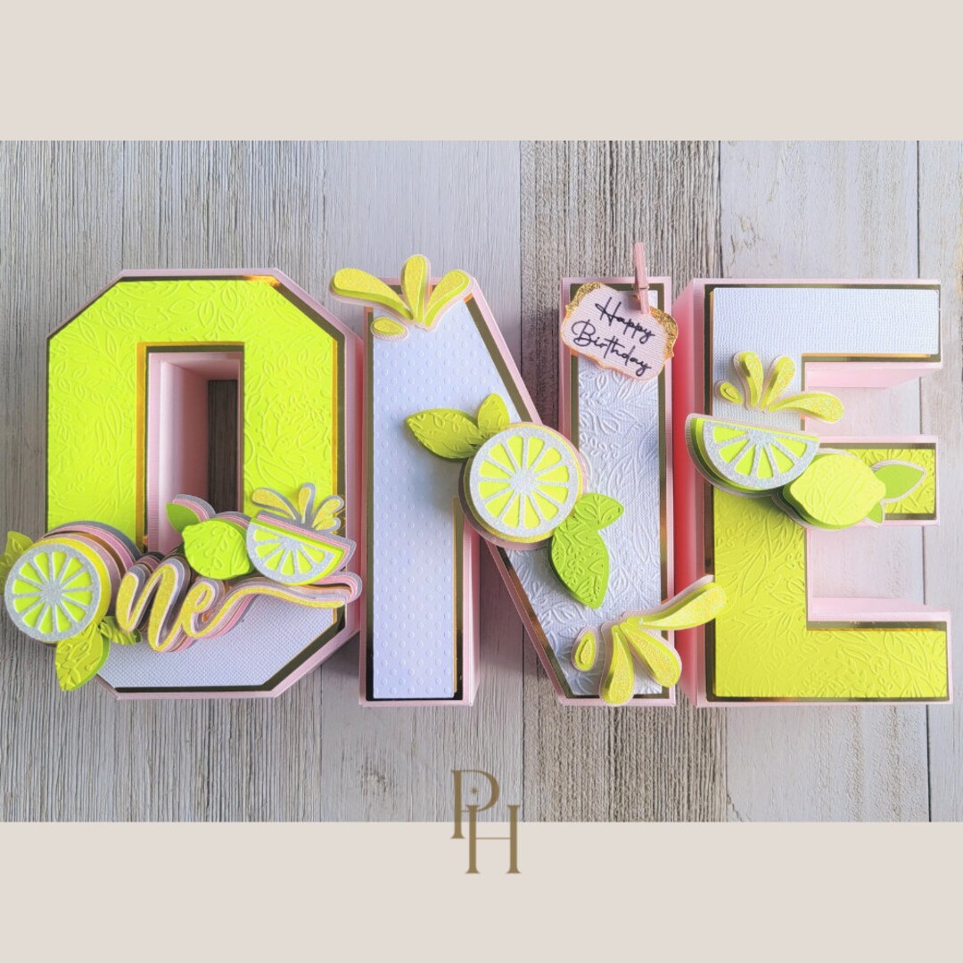 Personalized 3D Letters, 3D Letters, ONE 3D Letters, Custom 3D Letters ...