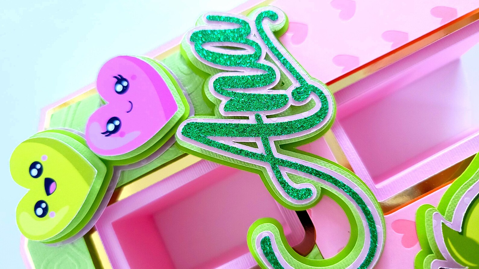 Avocado 3D Letter Personalized 3D Letters Avocado Theme 3D - Etsy