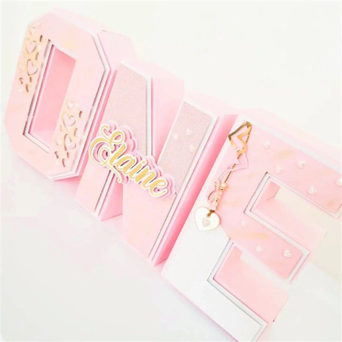 Personalized 3D Letters 3D Letters ONE 3D Letters Custom 3D - Etsy