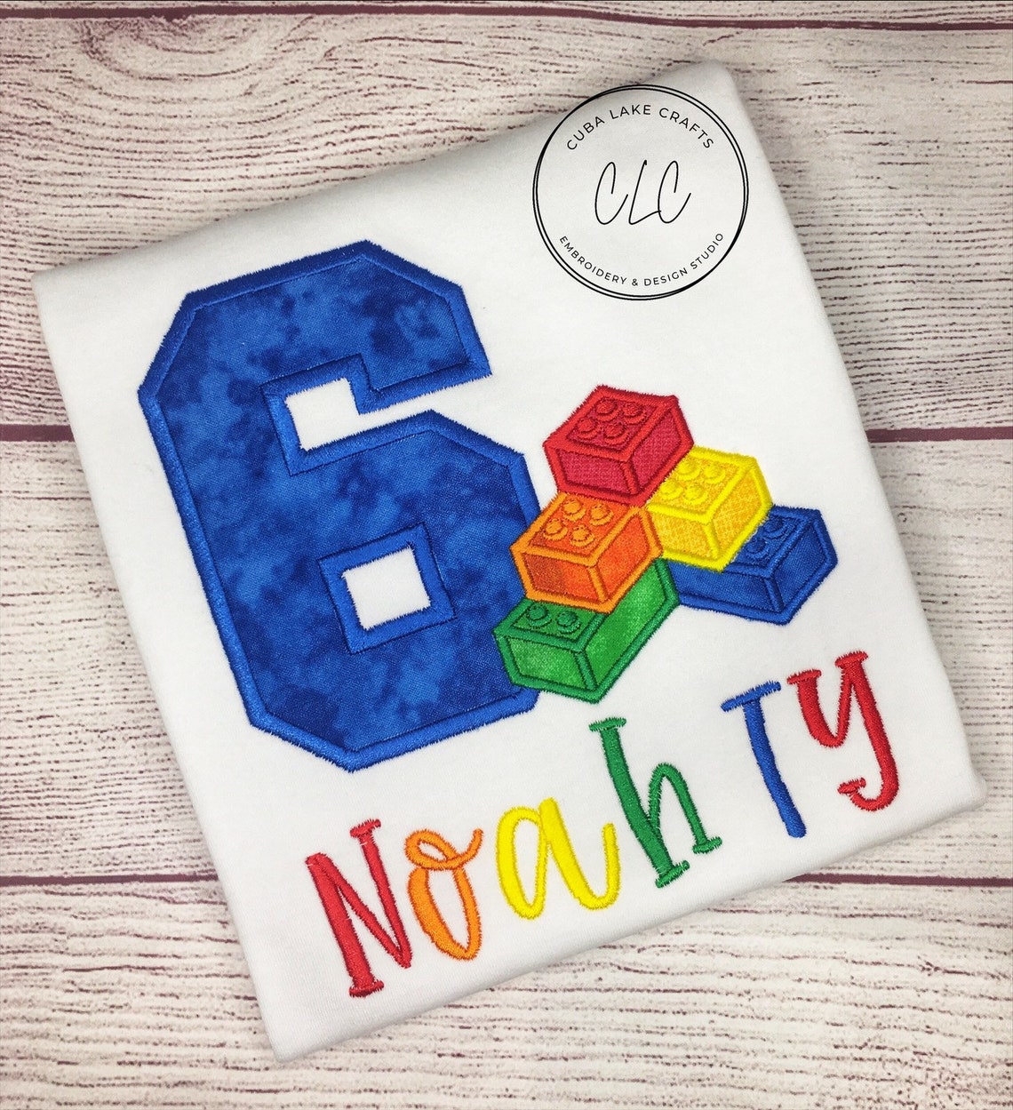 Building Blocks 6th Birthday Shirt Block Master Blocks | Etsy