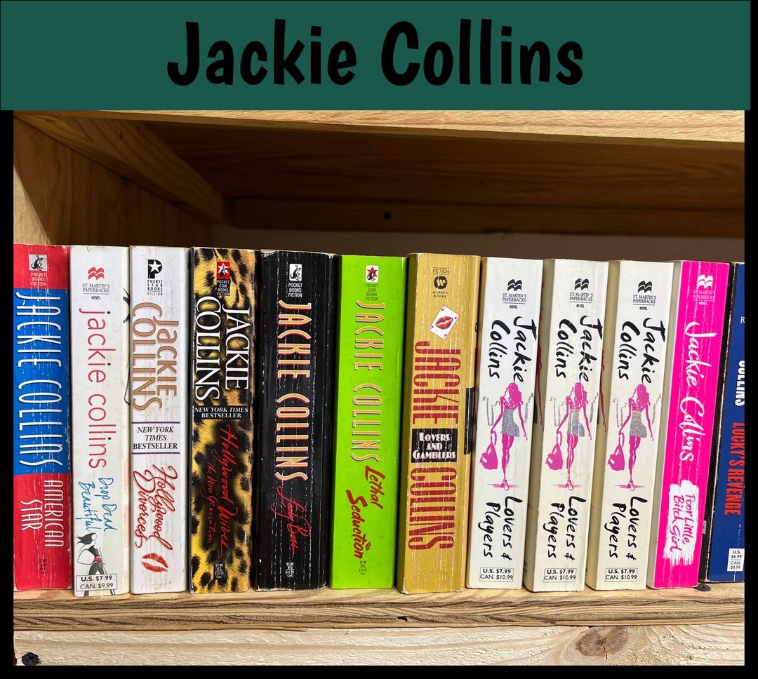 Jackie Collins, Choose Your Title, Mass Market Paperback Novels/books ...