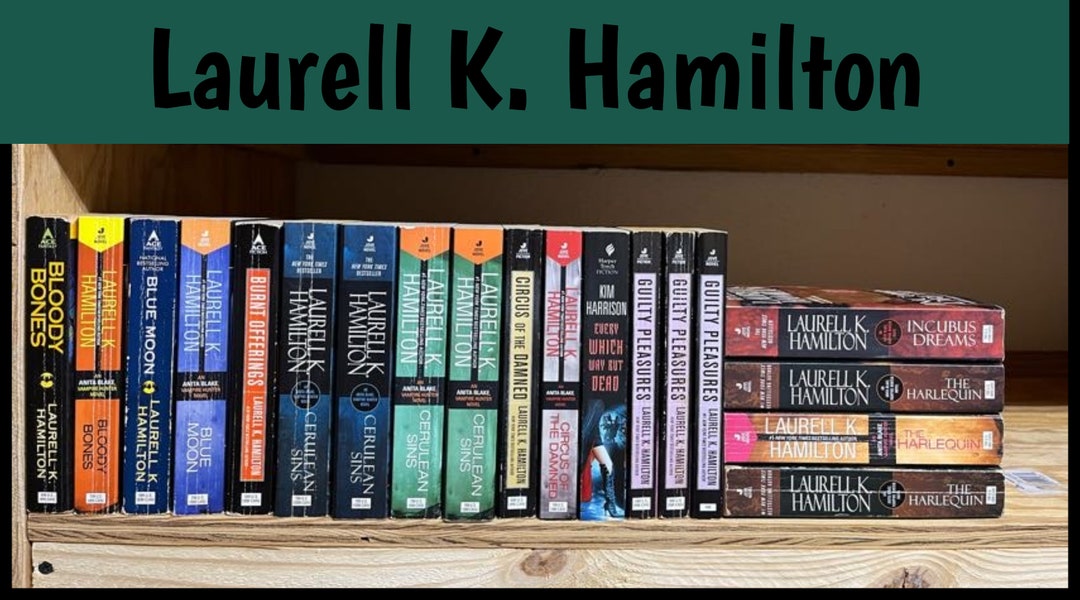 Laurell K. Hamilton, Choose Your Title, Mass Market Paperback Novels ...