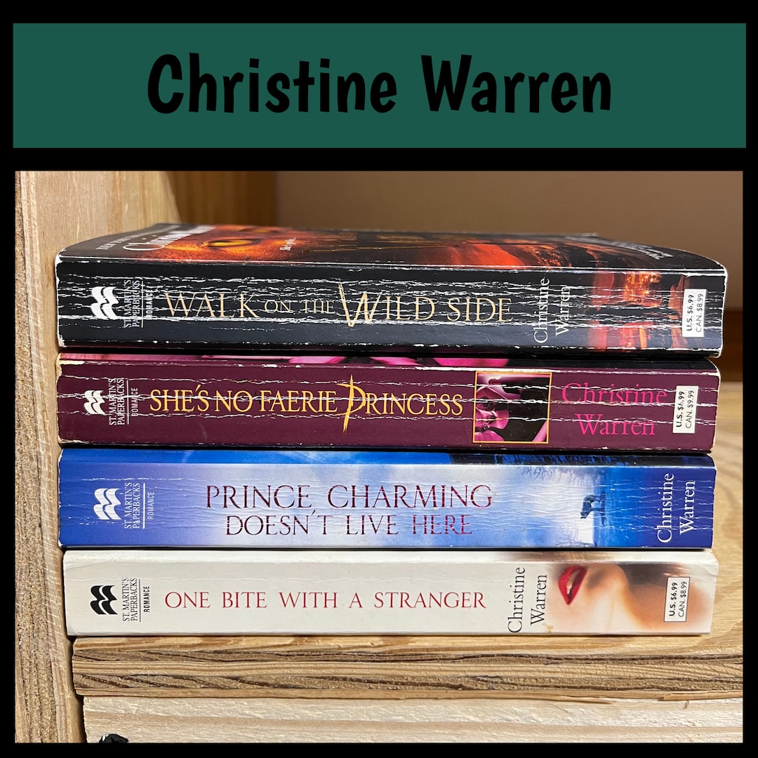 Christine Warren Novels: Used Paranormal Romance Books - Etsy