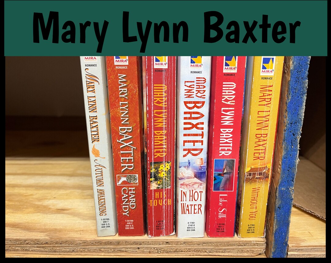 Mary Lynn Baxter, Choose Your Title, Paperback Novels, Paperback Books ...