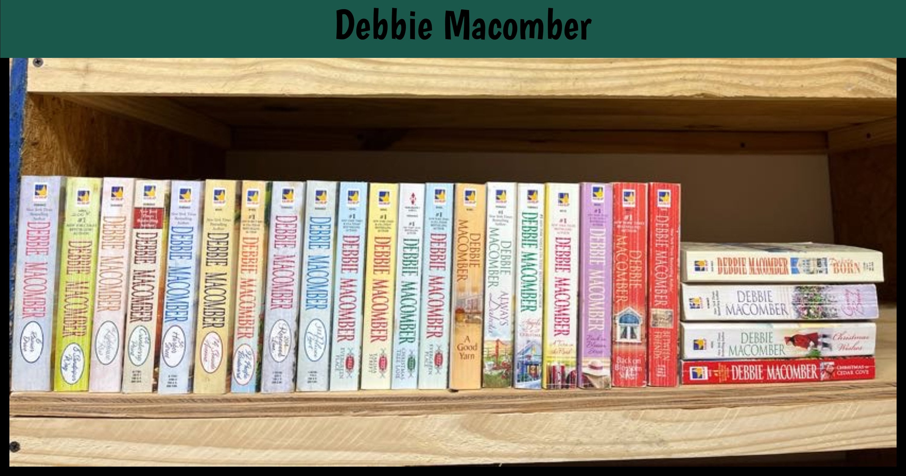 Debbie Macomber, Choose Your Title, Mass Market Paperback Novels/books ...