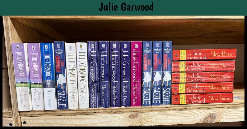 Julie Garwood, Choose Your Title, Mass Market Paperback Novels/books ...