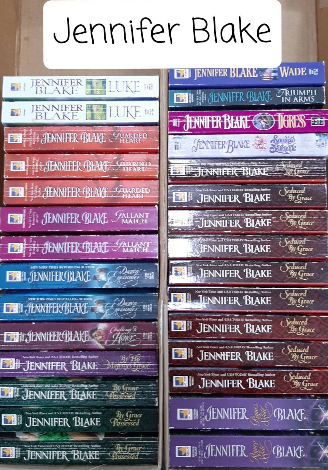 Jennifer Blake, Choose Your Title, Paperback Novels, Paperback Books ...