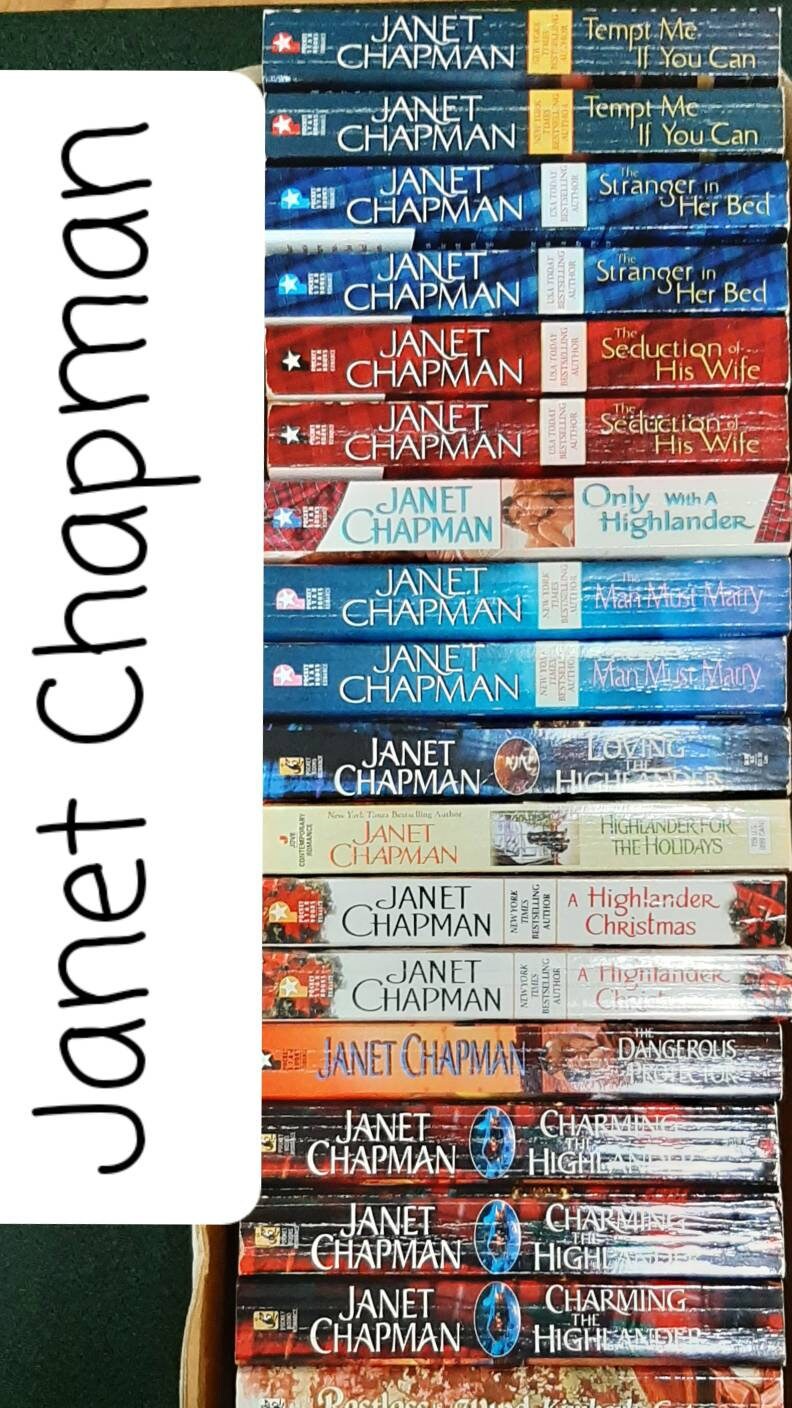 Janet Chapman Historical Romance Novels - Choose Your Title (used) - Etsy