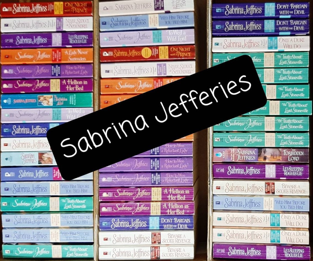 Sabrina Jeffries, Choose Your Title, Paperback Novels, Paperback Books ...