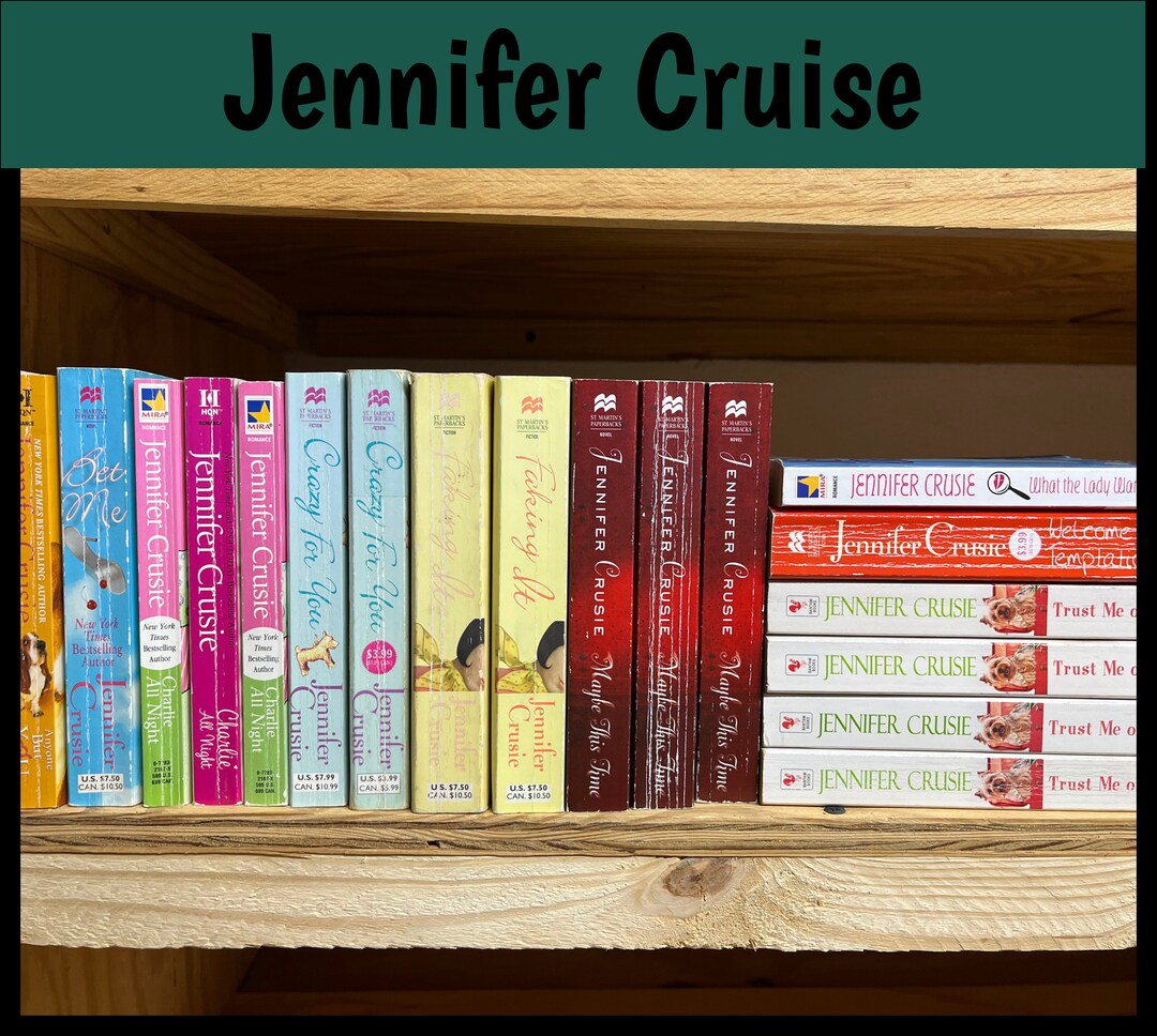 Jennifer Cruise, Choose Your Title, Mass Market Paperback Novels/books ...