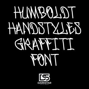 Humboldt Handstyles V2 Graffiti .OTF Font | Hand Drawn Typeface | Urban ...