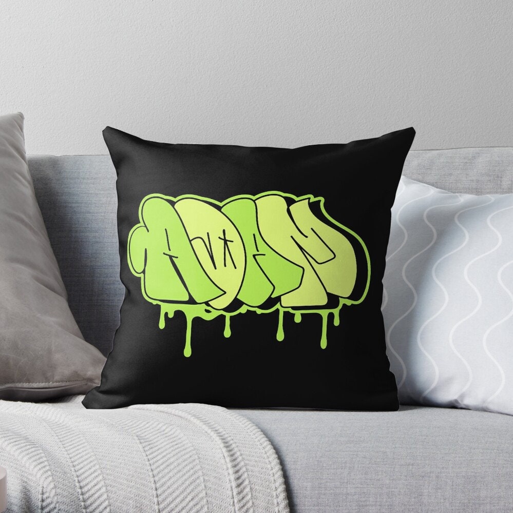 Adam - Custom Graffiti Throw up Bubble Letters | Layered Editable SVG ...