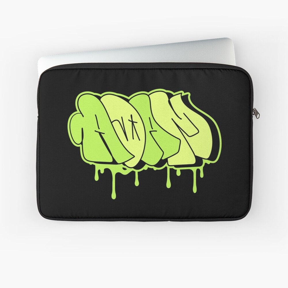 Adam Custom Graffiti Throw up Bubble Letters Layered Editable SVG Cut ...