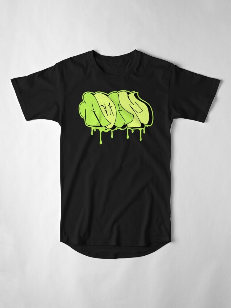 Adam - Custom Graffiti Throw up Bubble Letters | Layered Editable SVG ...