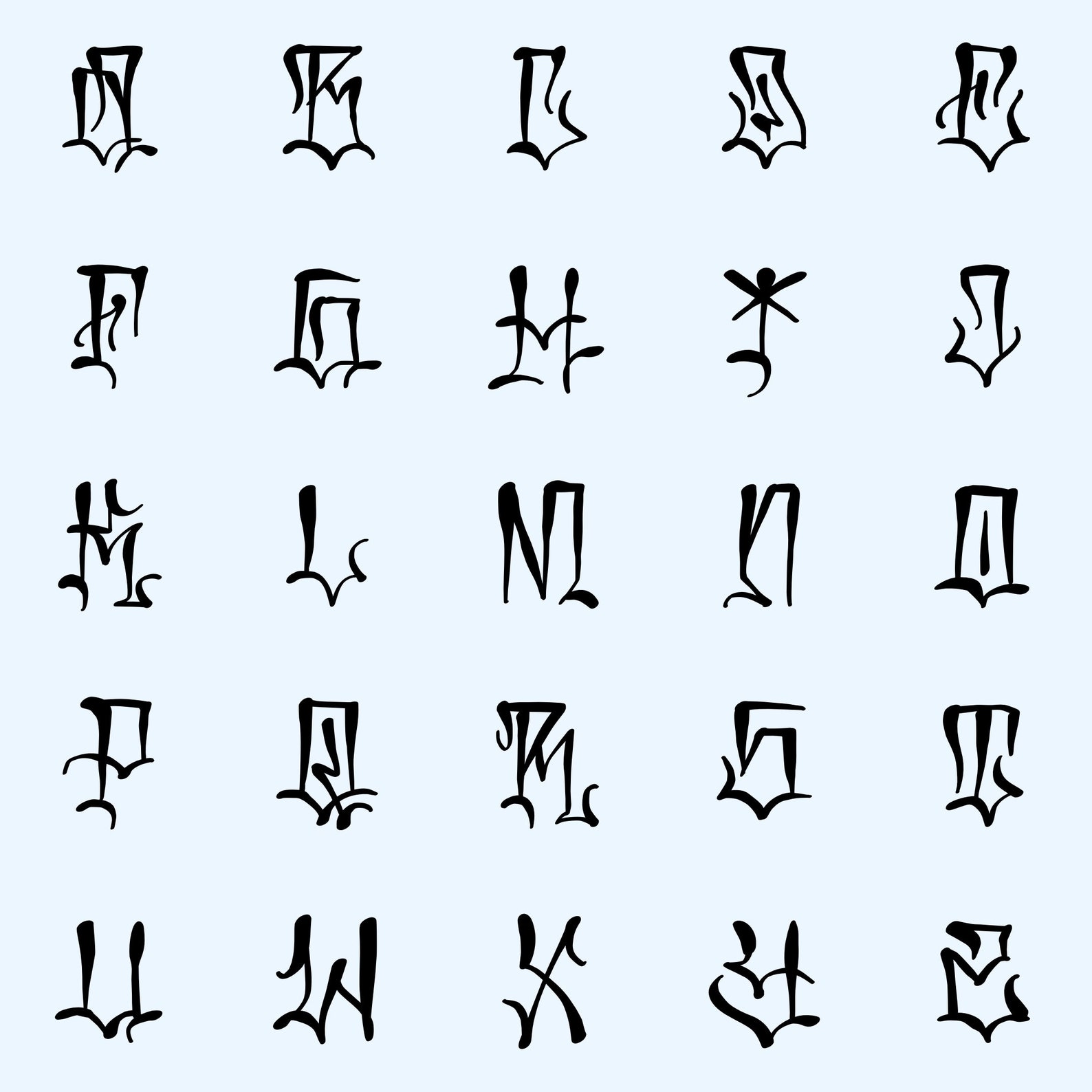 Los Angeles Cholo Graffiti Style .OTF Font | Hand Drawn Typeface ...