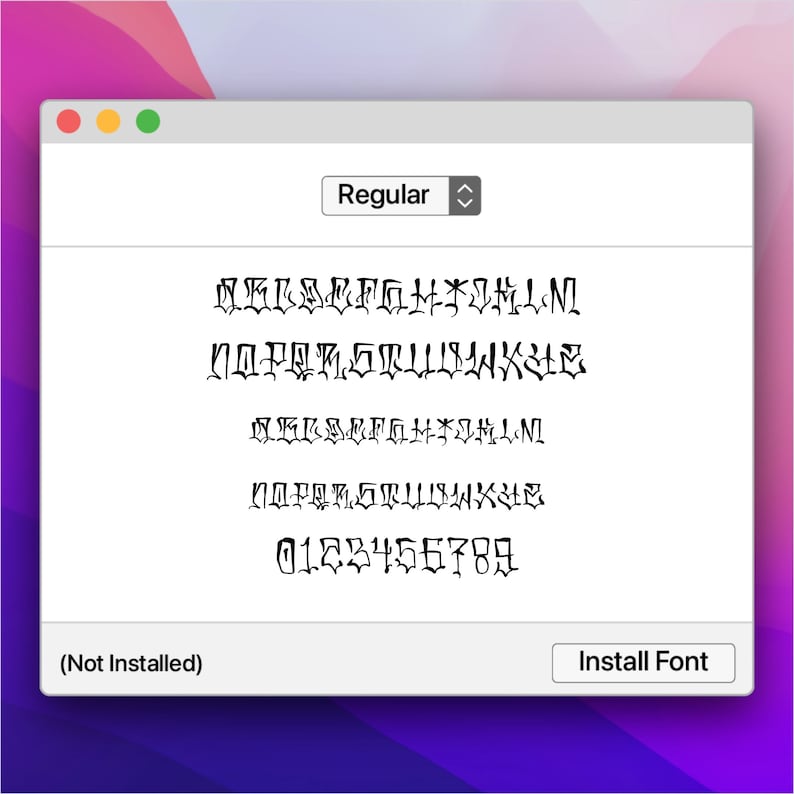 Los Angeles Cholo Graffiti Style .OTF Font | Hand Drawn Typeface ...